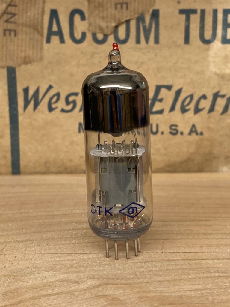 6N6P OTK Nevz gold grid, true NOS, milspec red tip - Tubes, parts & vinyl